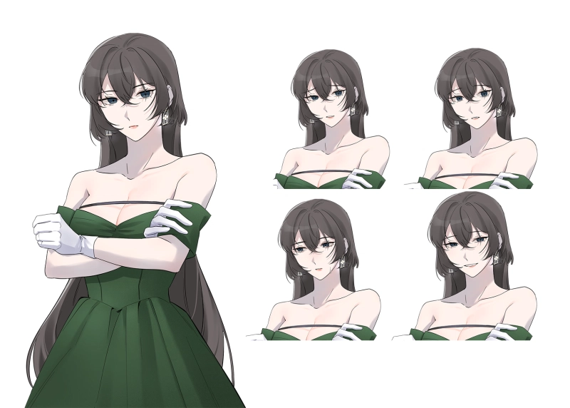 TRPG 미소녀 스탠딩 | 포텥칩 | CREPE